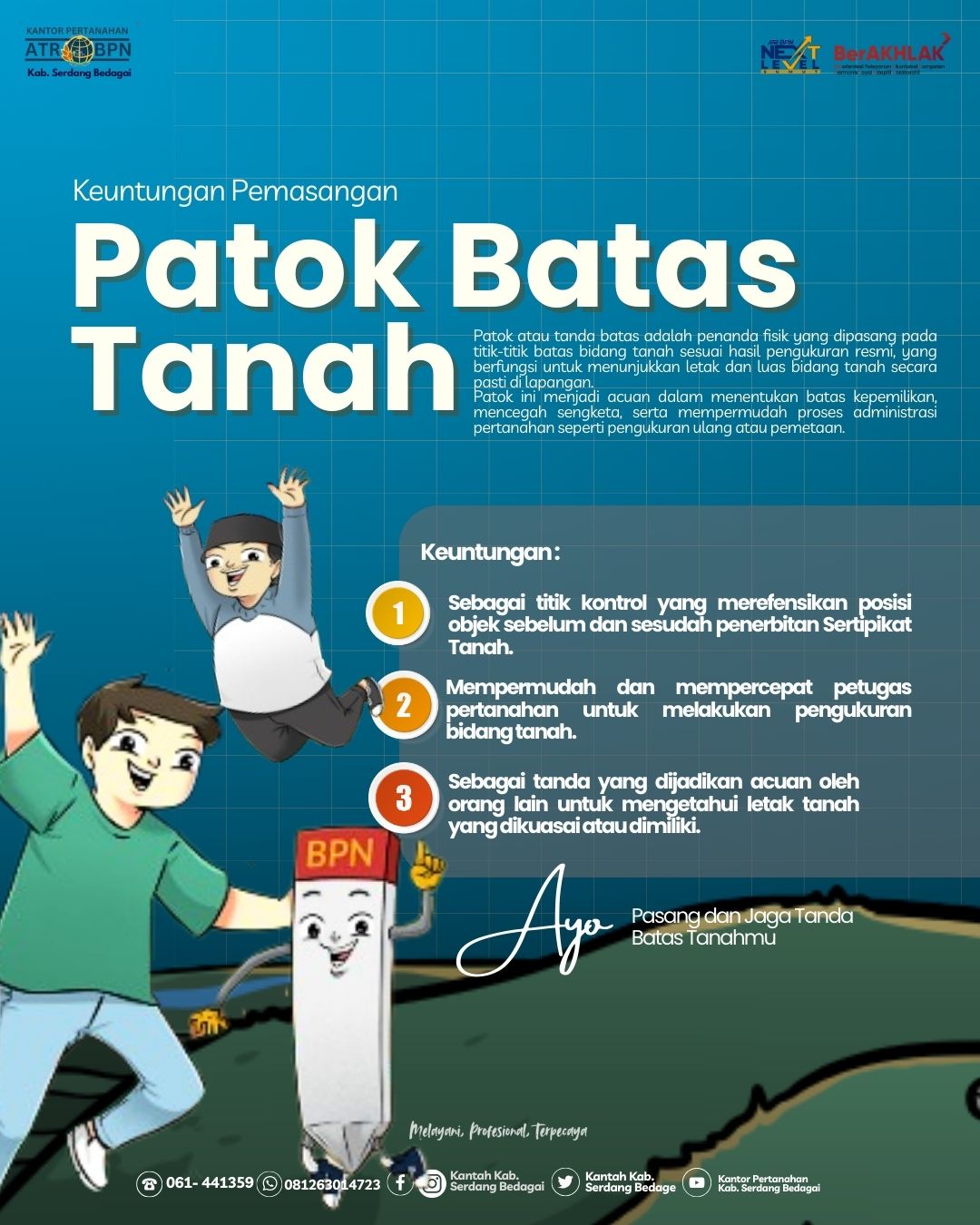 Patok Atau Tanda Batas Adalah Penanda Fisik Yang Dipasang Pada Titik ...